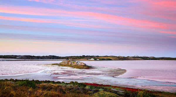 Pink Salt Lake, Rottnest Island, Western Australia– Christian Fletcher ...